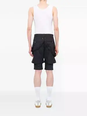 Balmain Layered Cargo Shorts