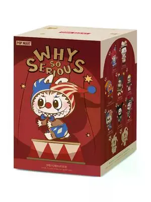 POP MART Why So Serious Plush Pendant Blind Box - Red