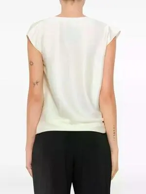LANVIN Sleeveless Draped Top