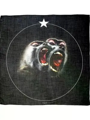 Givenchy Monkey Brothers Scarf