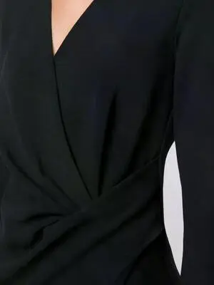 LANVIN Draped Waist Maxi Dress