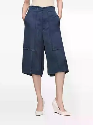 MAISON MARGIELA Paneled Shorts With Frayed Edges