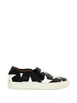 Givenchy Star Embossed Slip-on Sneakers - Black