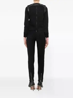 Neil Barrett Crew Neck Sweatshirt With Shoulder Details
