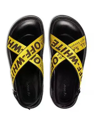 Off-White Industrial Belt Leather Sandals
