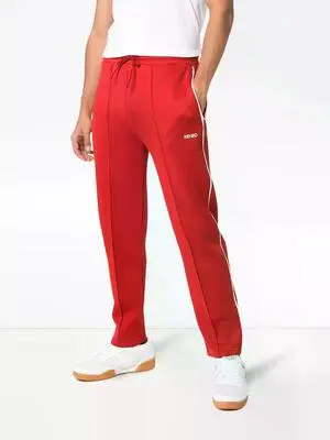 Kenzo Logo Print Cotton Blend Sweat Pants