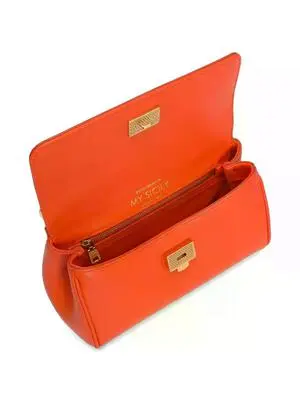 Dolce & Gabbana Mini My Sicily Handbag In Calfskin - Orange