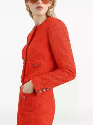 Dolce & Gabbana Single-breasted Tweed Jacket With Panels