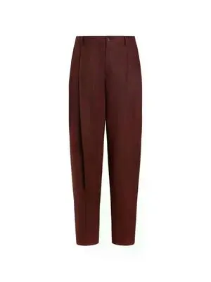 Dolce & Gabbana Linen Canvas Trousers