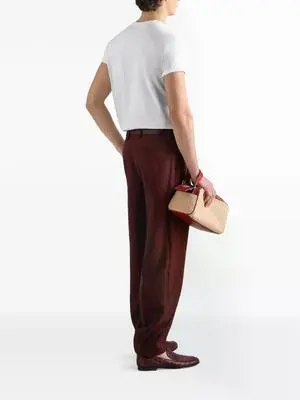 Dolce & Gabbana Linen Canvas Trousers