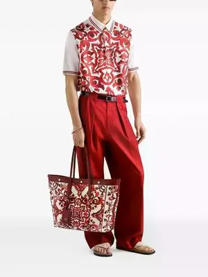 Dolce & Gabbana Stretch Cotton Gabardine Trousers