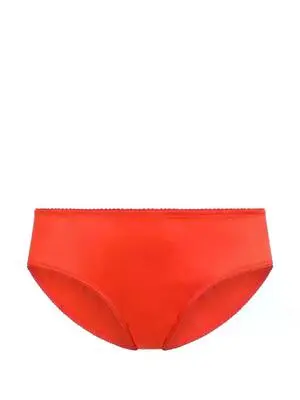 Dolce & Gabbana Stretch Satin Briefs - Red