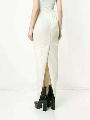 Rick Owens Long Fitted Skirt