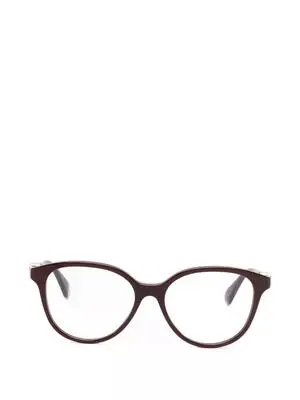 Cartier Oval Frame Glasses - Brown