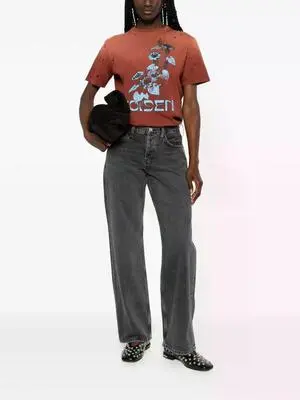 Citizens Of Humanity Button-fastening Wide-leg Jeans - Grey