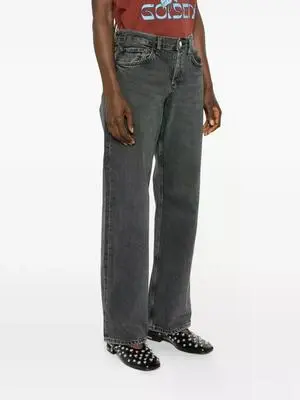 Citizens Of Humanity Button-fastening Wide-leg Jeans - Grey