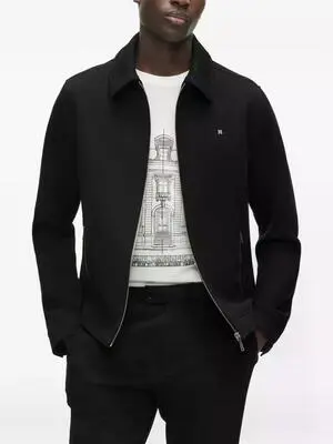 Karl Lagerfeld Punto Zip-up Overshirt