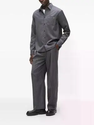 Karl Lagerfeld Pinstripe-pattern Shirt