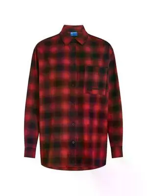 Karl Lagerfeld Check-pattern Cotton Overshirt