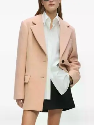 Karl Lagerfeld Single-breasted Felted Coat