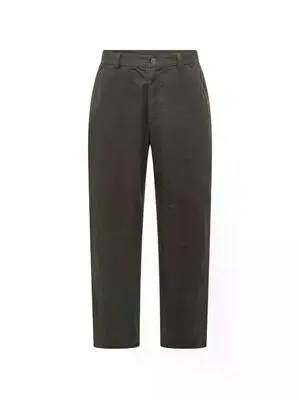 CELLAR DOOR Fadi Straight-leg Trousers - Grey