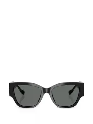 Versace Geometric-frame Sunglasses - Black