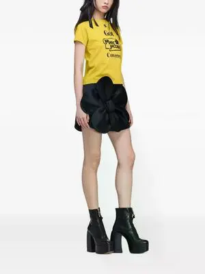 Marc Jacobs Daisy Appliqué Mini Skirt
