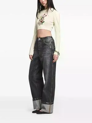 Marc Jacobs J-link Turn-up Straight-leg Jeans