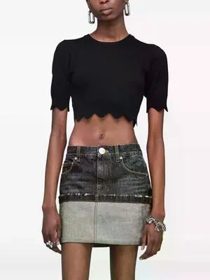 Marc Jacobs Cropped Knitted Top