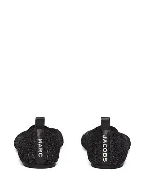 Marc Jacobs Crochet Lace-up Ballet Flats