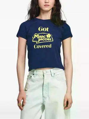 Marc Jacobs Logo Print Cotton T-shirt