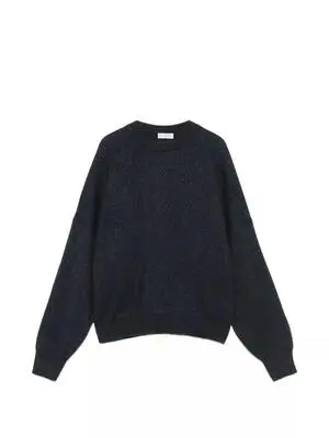 Brunello Cucinelli Metallic Ribbed Knit Sweater