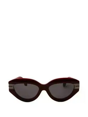 Palm Angels Cat-eye Sunglasses - Red