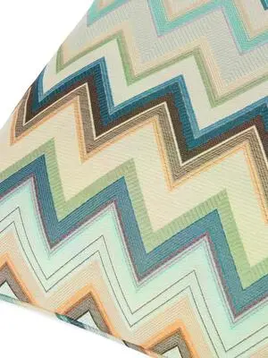 Missoni Agadir Zigzag-knit Cushion