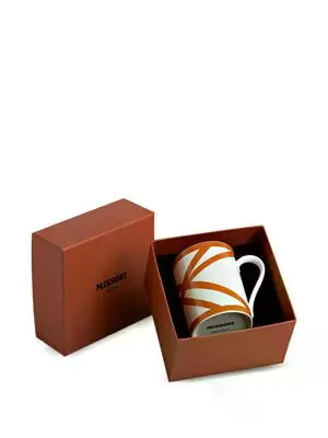 Missoni Nastri Geometric-print Mug - White