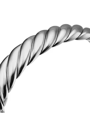 David Yurman Sculpted Cable Flex Bracelet - Silver
