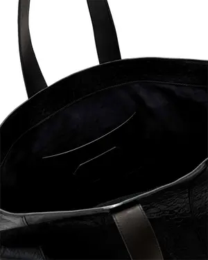 ALLSAINTS Ares Large Leather Tote - Black