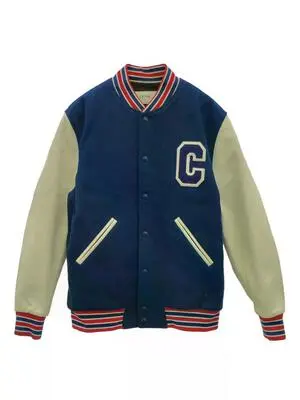 Celine Wool Varsity Jacket - Blue