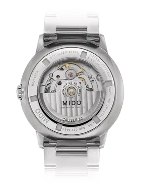MIDO Commander Automatic Watch - Silver/black