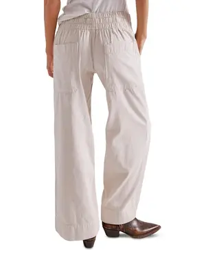 Free People Breezy Relaxed Pull On Jeans - Bright Light