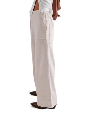 Free People Breezy Relaxed Pull On Jeans - Bright Light