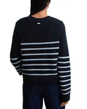 Barbour Hinton Striped Cotton Sweater