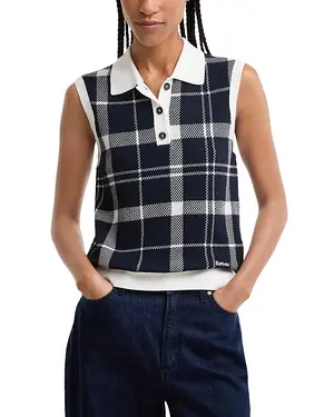 Barbour Allerdale Sleeveless Sweater - Multi Check