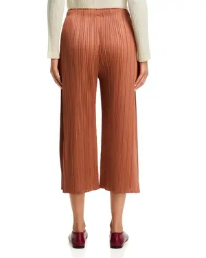 Issey Miyake Monthly Colors March Cropped Pleated Pants