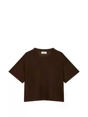 STUDIO TOMBOY Basic Short-sleeved T-shirt - Brown