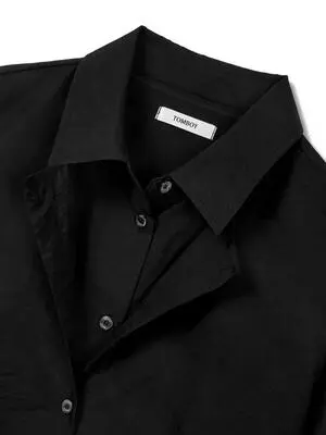 STUDIO TOMBOY Layered Shirt - Black