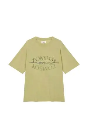 STUDIO TOMBOY Tombopy Logo Print T-shirt