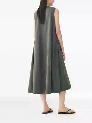 STUDIO TOMBOY Charcoal Grey Cargo Pocket Sleeveless Dress