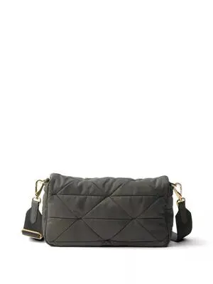Prada Re-nylon Padded Shoulder Bag With Enamel Triangle Logo
