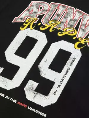 AAPE BY *A BATHING APE Graphic-print T-shirt - Black